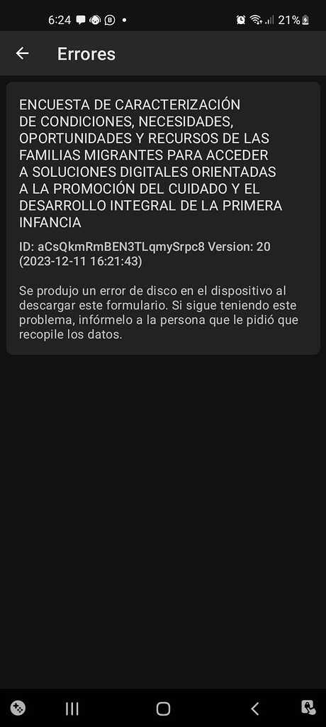 Error Downloading Form A Disk Error Occurred On The Device While