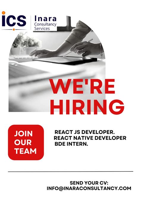 Inara Consultancy Services Llp On Linkedin Reactjsdeveloper