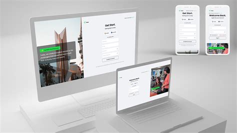 Sign In And Up Form With Hide And Unhide Password
