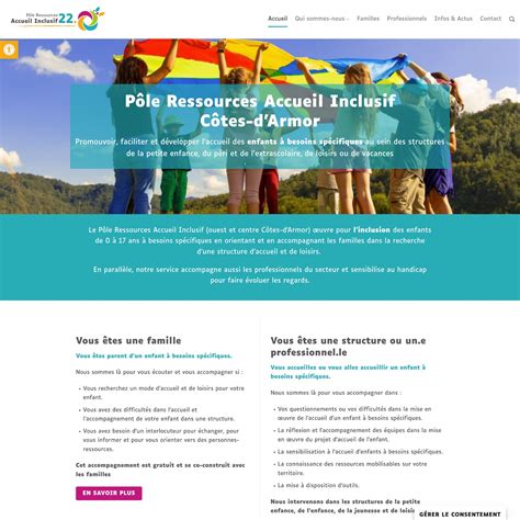 Pôle Ressources Accueil Inclusif Côtes Darmor Toile Bleue Agence