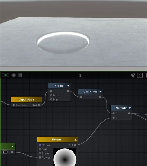 Unity 深度混合节点的使用shader 哔哩哔哩