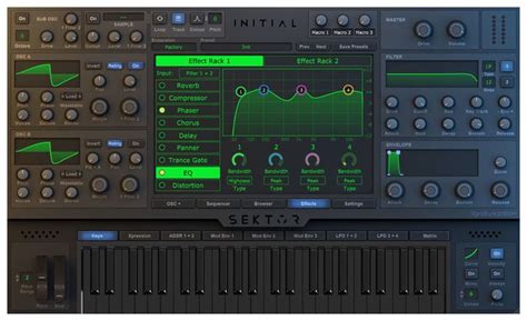 Initial Audio Sektor Sintetizador La Voz Banda