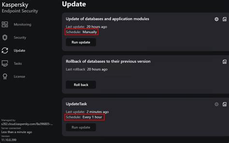 Kaspersky Endpoint Security Database Not Auto Update Error0x85dc001e