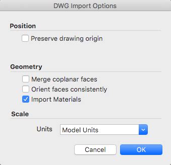 Importing And Exporting CAD Files In SketchUp