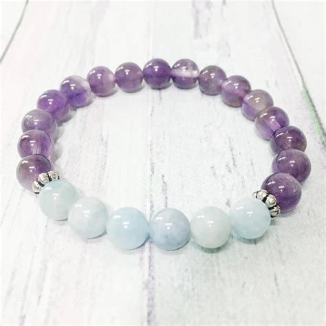 Mg0354 새로운 디자인 여성용 요가 팔찌 천연 보석 스톤 밸런스 손목 말라 팔찌 메토스트 주얼리 활력끈 팔찌 Aliexpress