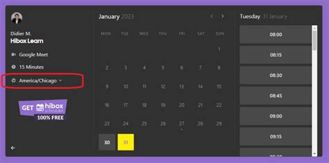 Choosing The Correct Time Zone Hibox Business Productivity Suite