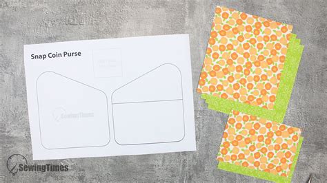 Diy Snap Coin Purse Sewing Pattern And Tutorial Sewingtimesblog