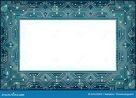 Ai Driven Algorithmic Border Frame Concept As A Minimalistic Border Frame With Algorithmic