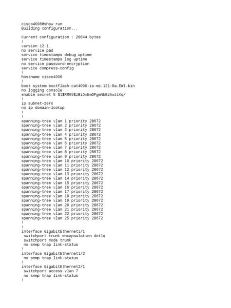 Cisco Switch Configuration Vlans Ip Addresses And Static Routes
