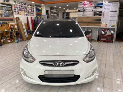 엑센트 루프스킨 제거 시공전 꼼꼼히 알아보셔야 합니다 네이버 블로그