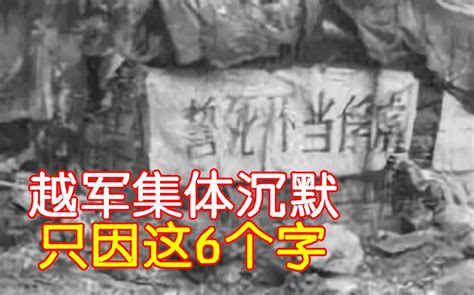 中越战争 他把 誓死不当俘虏 写在背上 后来壮烈牺牲 哔哩哔哩