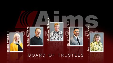 Aims Community College Board Of Trustees Meeting December 10 2025