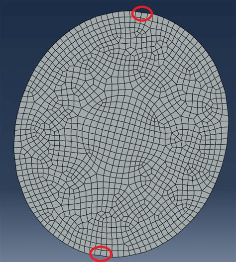 Abaqusexplicit Appears Abnormally Deformed Dassault Abaqus Fea