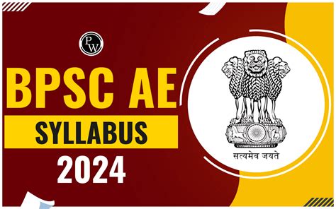 BPSC AE Syllabus Explore Subject Wise Syllabus