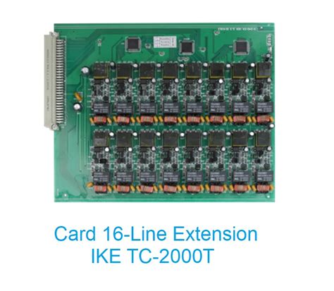 Card Mở Rộng 16 Line Extension Analog Ike Tc 2000t Tc 864t