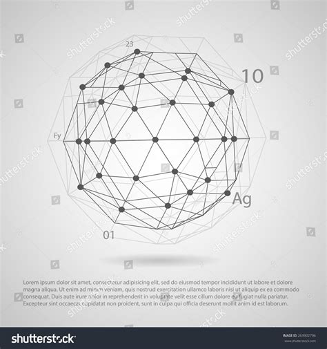 Sphere Grid Stock Vector Royalty Free Shutterstock