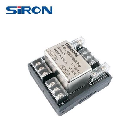 Siron T072 20s Power Module Wiring Terminal AC Control Terminal Short Circuit Protection Wiring