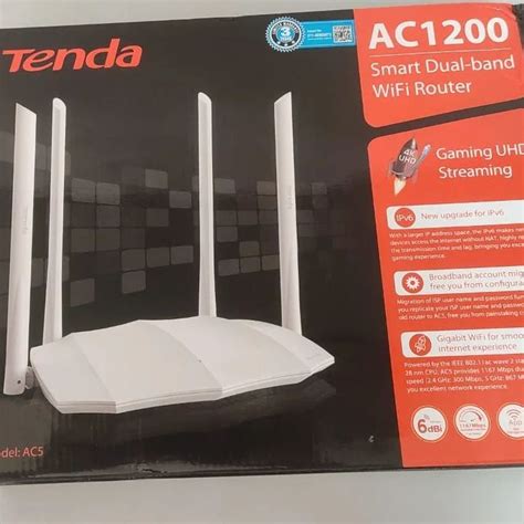 Dual Tenda Ac Router At Piece In Hisar Id