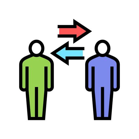 Human Communication Color Icon Vector Illustration 10346715 Vector Art
