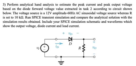 Solved 3 Perform Analytical Hand Analysis To Estimate The