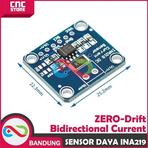 Jual Update SENSOR DAYA INA219 I2C CJMCU 219 POWER METER ARUS DAN TEGANGAN Shopee Indonesia