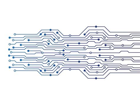 Premium Vector Abstract Futuristic Circuit Board Technology Background