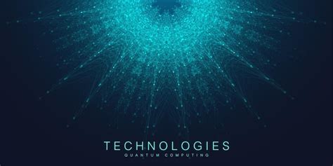 Premium Vector Digits Abstract Background With Connected Lines And Dots