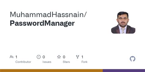 Github Muhammadhassnain Passwordmanager