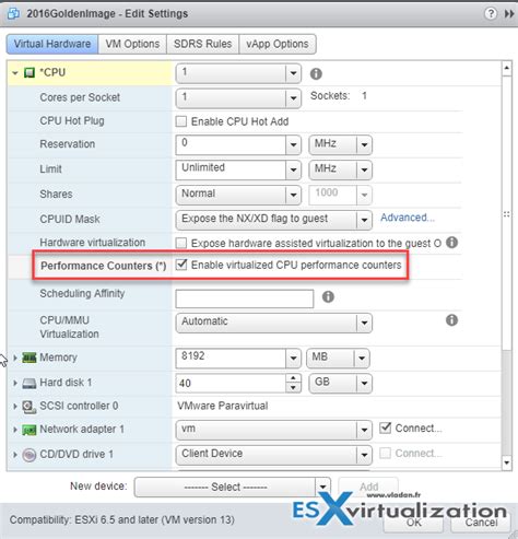 What Are VMware Virtual CPU Performance Monitoring Counters VPMCs