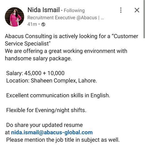 Ahmad Raza Posted On Linkedin