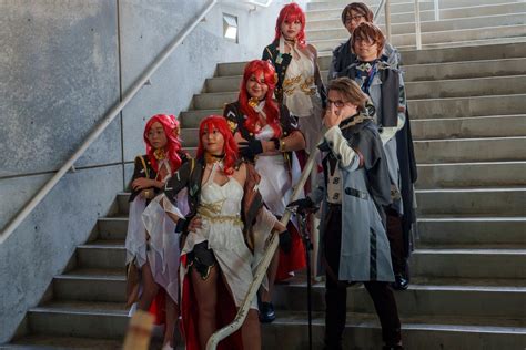 Массовый косплей Honkai Star Rail: фото с Anime Expo