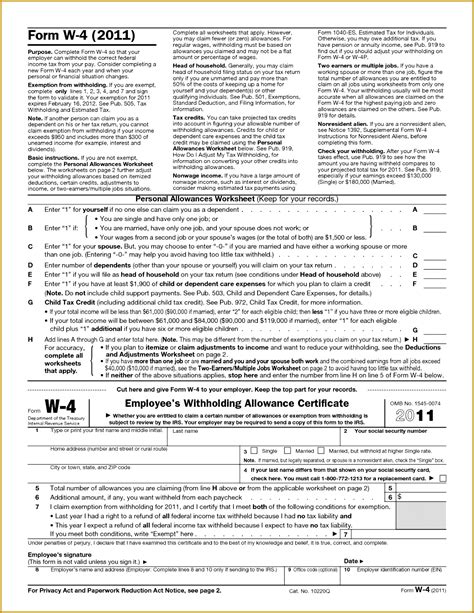 Figuring Out Your Form W4 How Many Allowances Should You