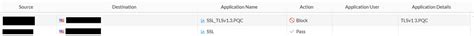 technical tip how to block tls 1 3 pqc when using fortinet community