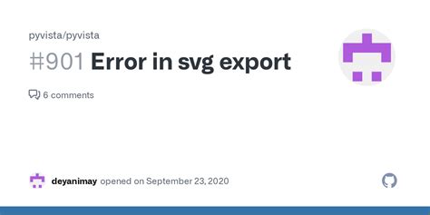 error in svg export · issue 901 · pyvista pyvista · github