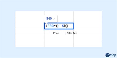 Percentage Formula In Excel How To Use Learn With Examples Unstop