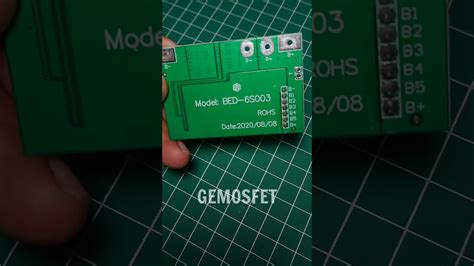 BMS 6S - YouTube
