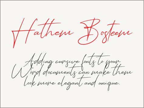 The Best Cursive Fonts For Word In 2024