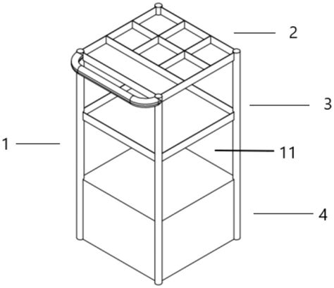 一种新型卷接设备部件维修多功能专用工具车的制作方法