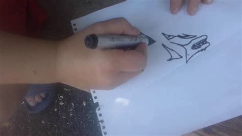 მგლის ხატვა ნაწილი 7 Youtube