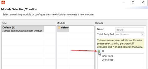 Adding A Driver To The Default Module Portal