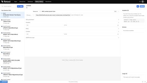 Issue Query Library Page Is Frozenstuck On Query Cannot Navigate To Others 💬 Queries And