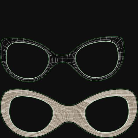 Folded Glasses Collection 3d Model 29 3ds C4d Ma Obj Max Free3d