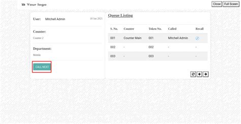 Odoo Queue Management Odoo Token Management