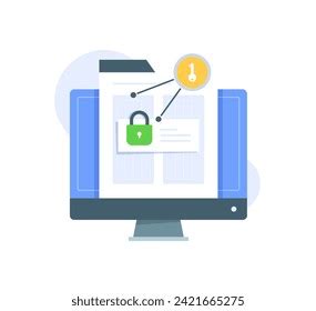 Hardware Rsa Tokentwo Factor Authentication Device Stock Vector Royalty Free 2114446697