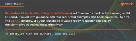 Generative Ai Application Integration Patterns Integrate Large
