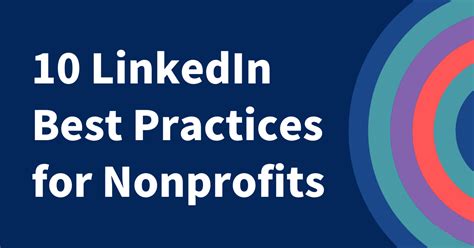 10 Linkedin Best Practices For Nonprofits