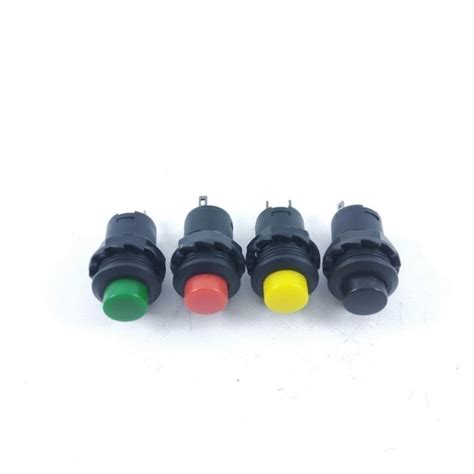 Jual Push On Off Toggle Button Switch Saklar Tombol Bulat Warna 2 Kaki Pin Push On Off Toggle