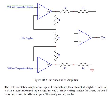 Solved Figure 10 1 Wheatstone Bridge For Temperature