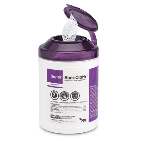 Super Sani Cloth Wipes 160 Canister Practicon Inc