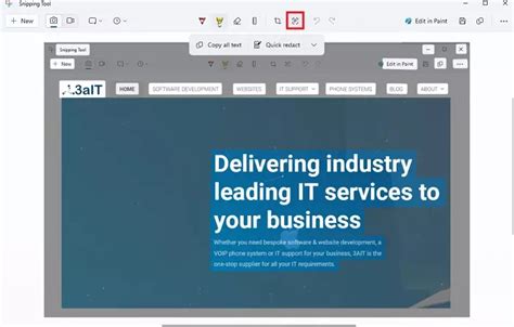 HowTo Cut Text Out Of An Image With The Snipping Tool 3aIT